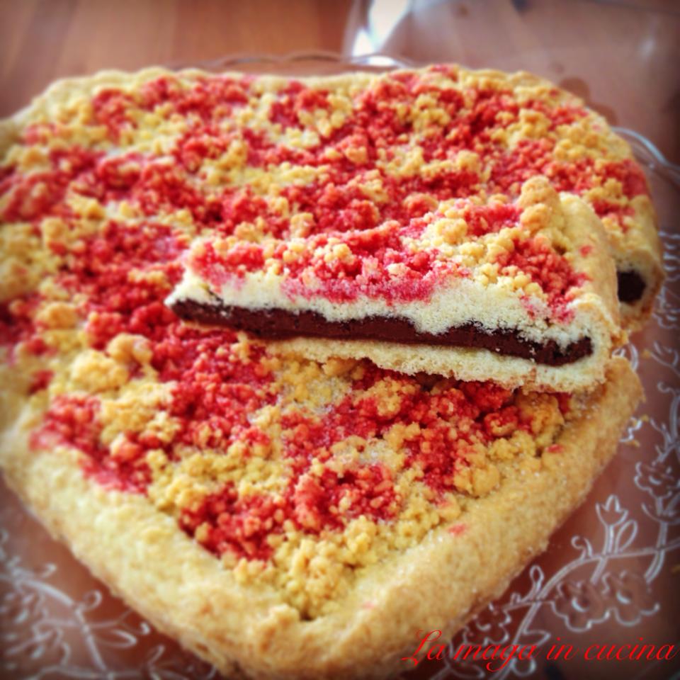 Pizza a pizzichi San Valentino special edition - La Maga in Cucina