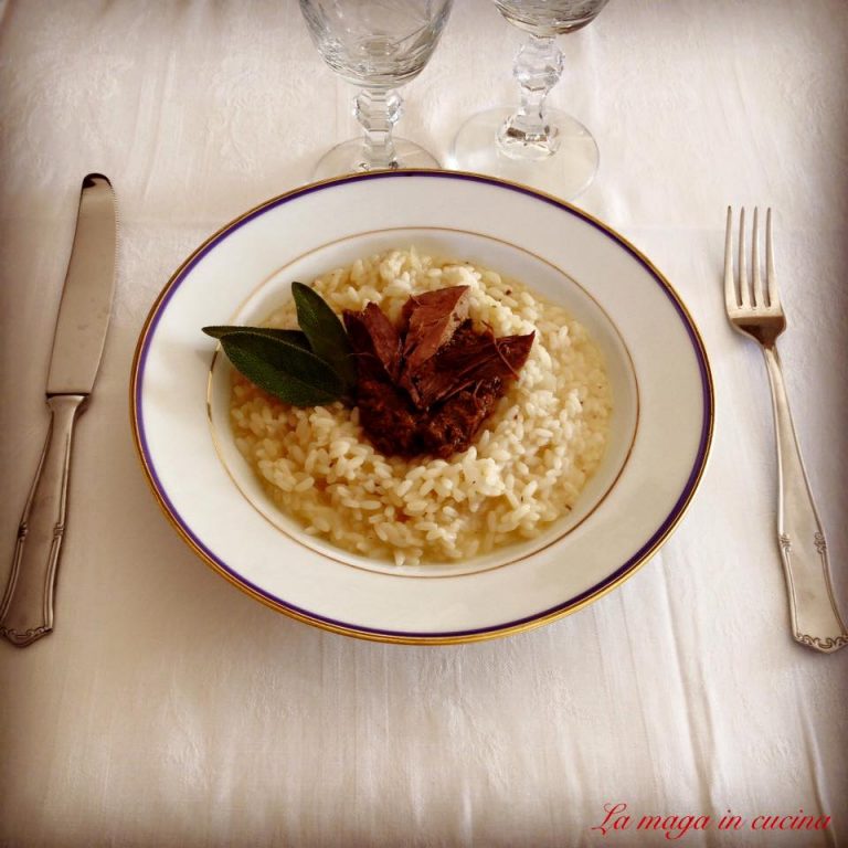 Risotto al colombaccio - La Maga in Cucina