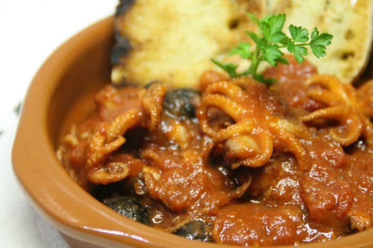 Moscardini in umido - La Maga in Cucina