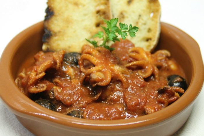 Moscardini in umido - La Maga in Cucina