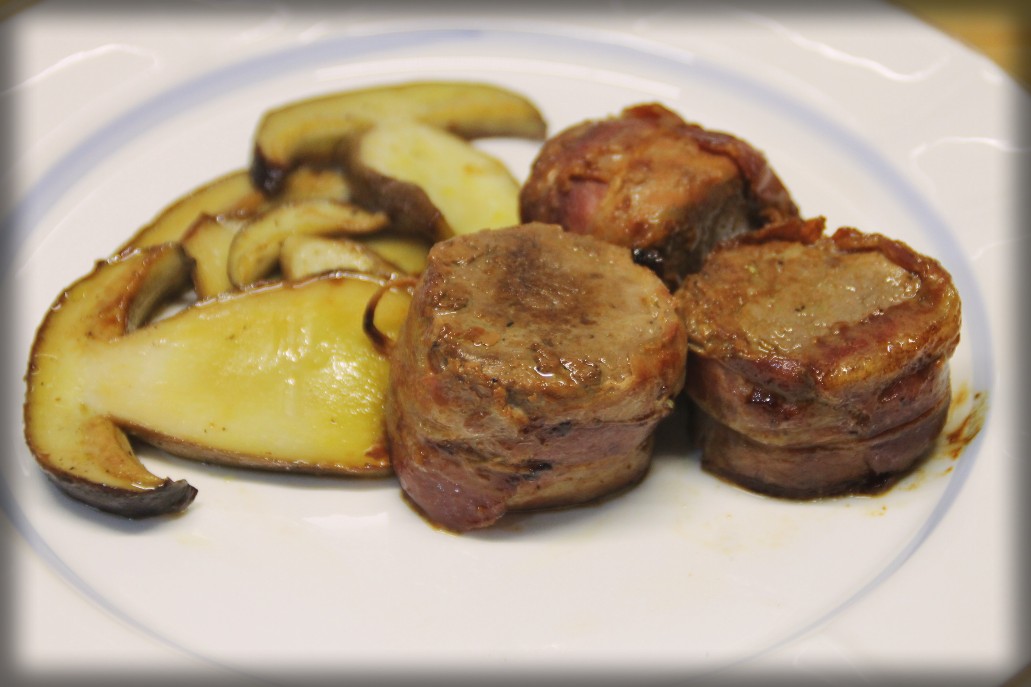 Filetto di cinghiale (o maiale) ai funghi porcini - La Maga in Cucina